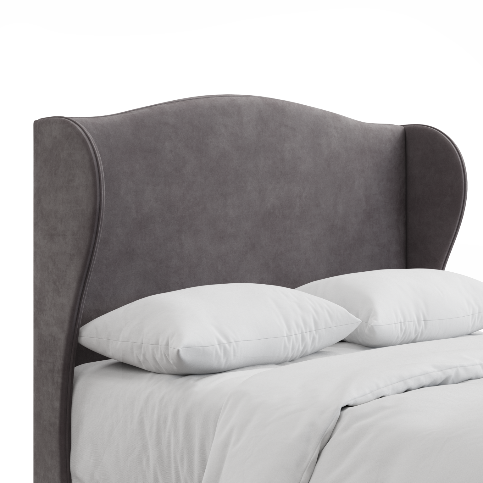 Montreal Wing Floor Standing Headboard - Bedworld