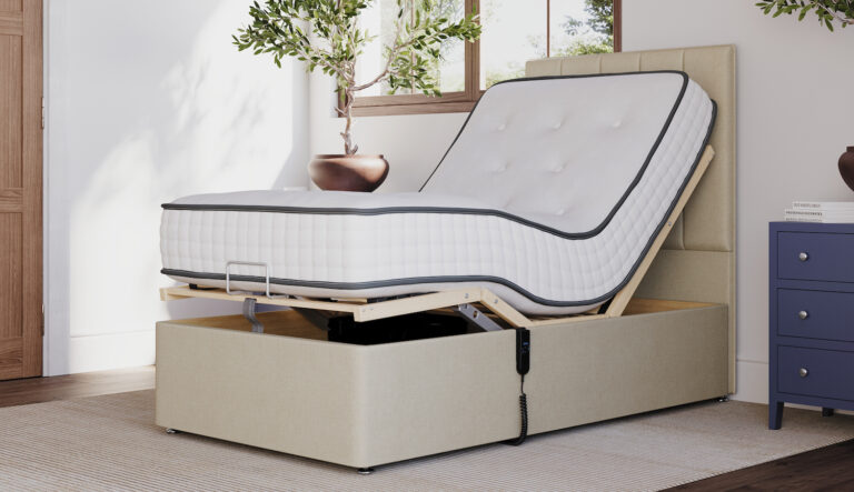 Luxury 1500 Pocket Spring Adjustable Bed Set - Bedworld