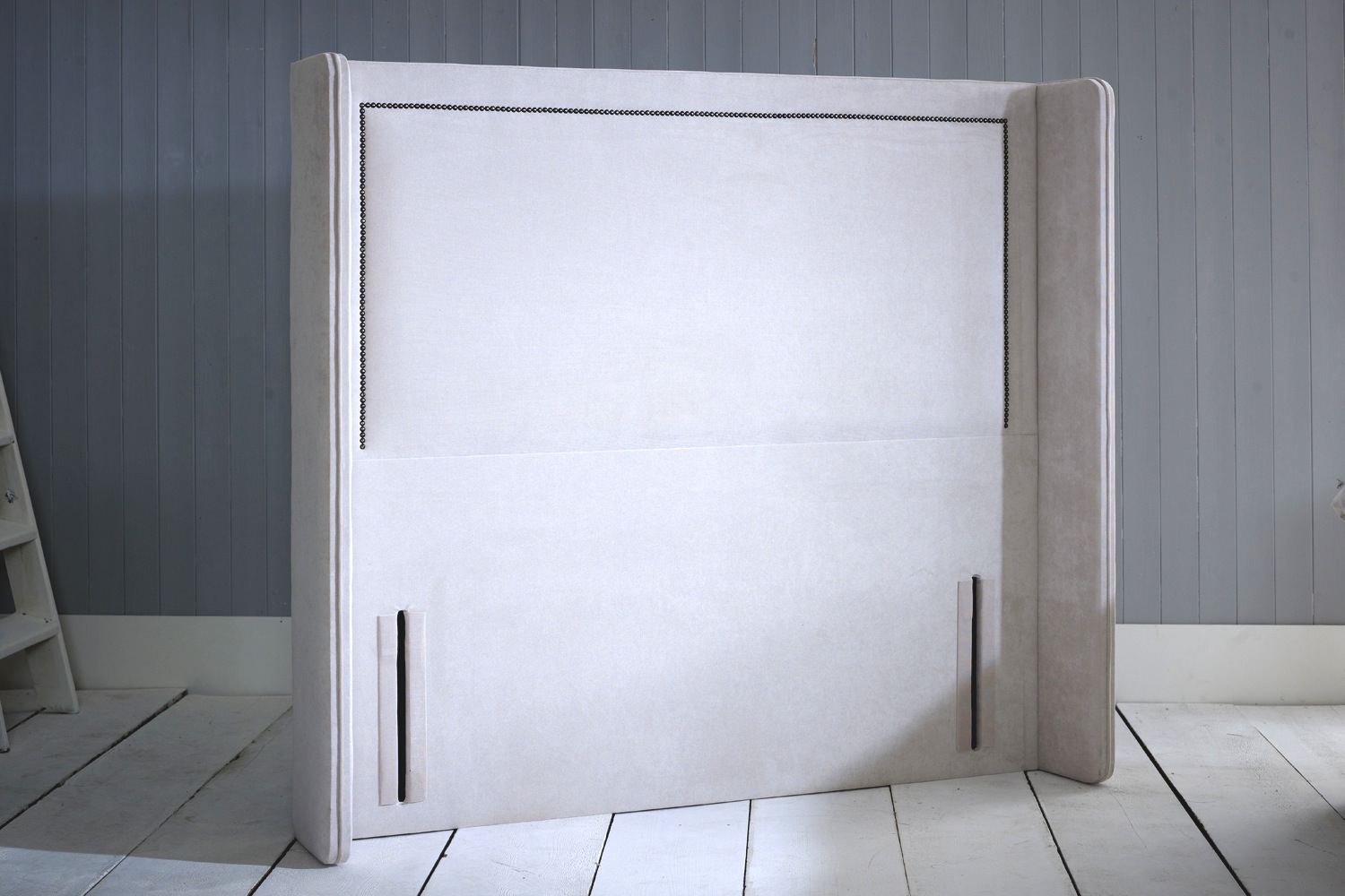 Lux Wing Floor Standing Headboard - Bedworld