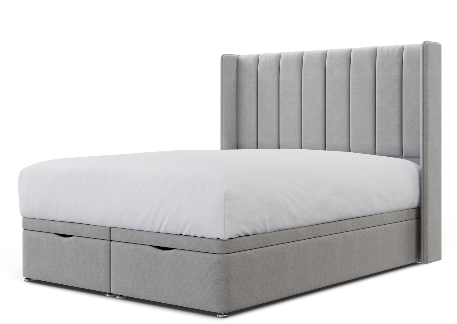 Hatton Ottoman Storage Bed Including Headboard - Bedworld