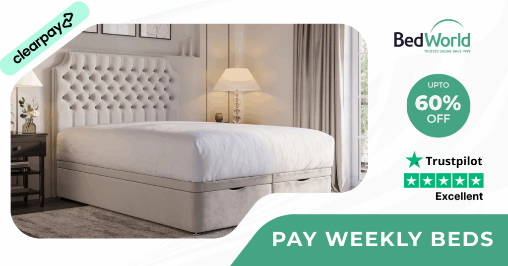 Pay Weekly Beds & Mattress UK | Interest-Free Bed Finance | BedWorld